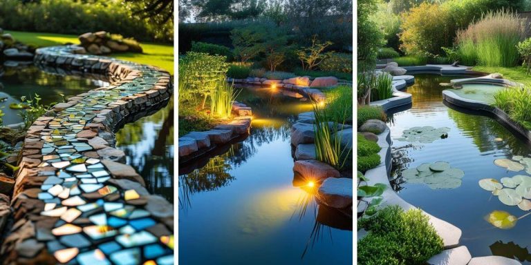 25 Stunning Pond Edging Ideas That Will Transform Your Garden (2024)