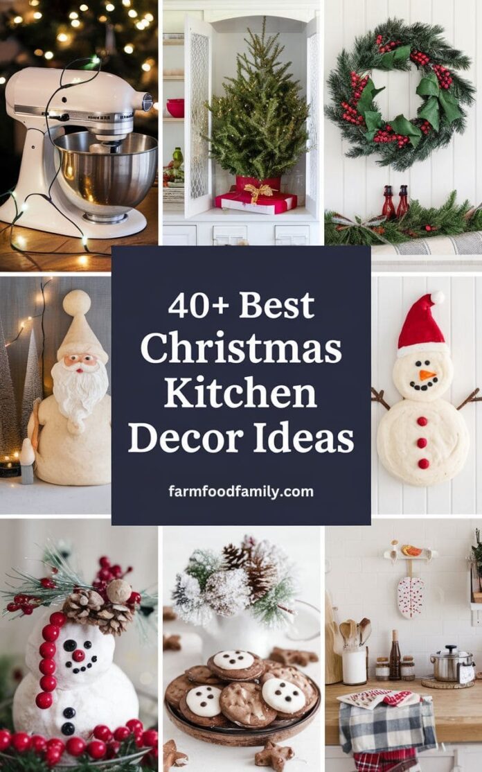 40+ Enchanting Christmas Kitchen Decor Ideas to Brighten Your Home (2025)