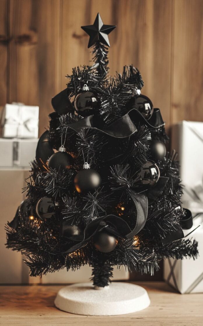 40+ Elegant Black Christmas Tree Ideas You’ll Love This Holiday (2025)