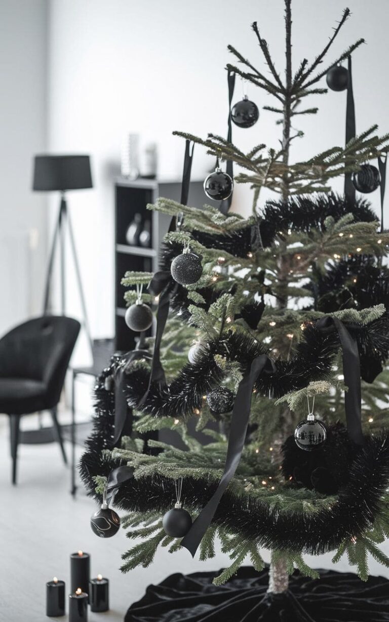 40+ Elegant Black Christmas Tree Ideas You’ll Love This Holiday (2025)