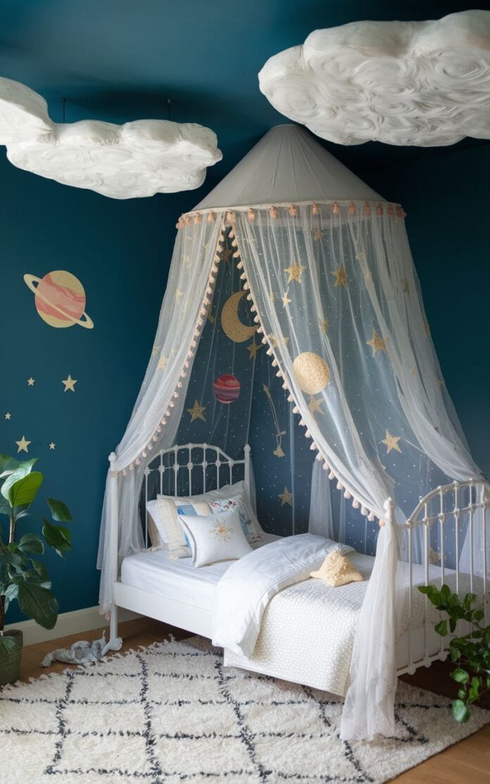 40+ Whimsical Celestial Bedroom Ideas That Spark Creativity (2025)