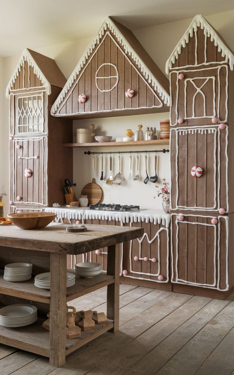 40+ Stunning Gingerbread Kitchen Decor Ideas That Scream Christmas (2025)