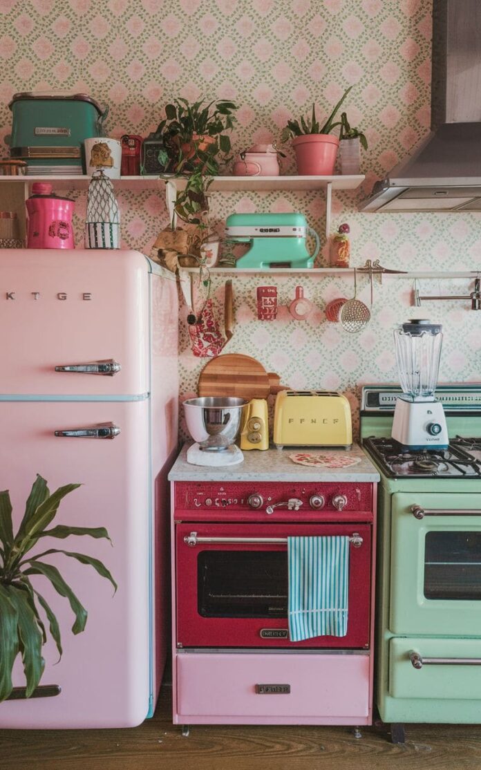 50+ Playful Kitschy Kitchen Ideas That Bring Fun to Cooking (2025)