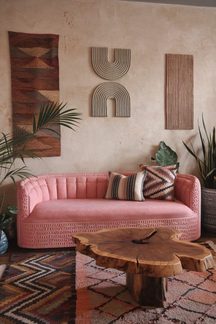 60+ Chic Pink Couch Living Room Ideas for a Stylish Makeover (2025)