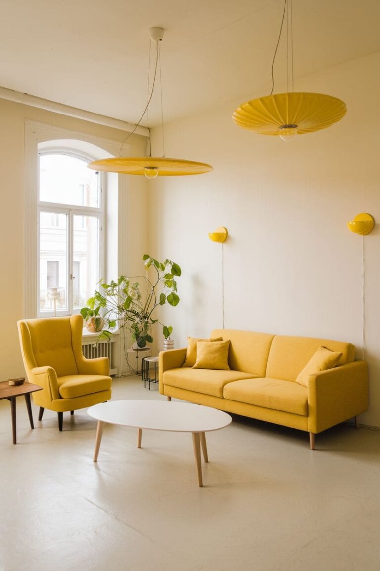 60+ Trendy Yellow Living Room Decor Ideas That Exude Personality (2025)