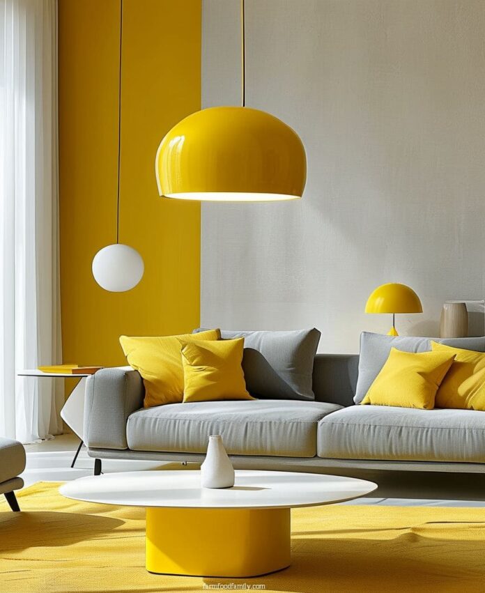 60+ Trendy Yellow Living Room Decor Ideas That Exude Personality (2025)