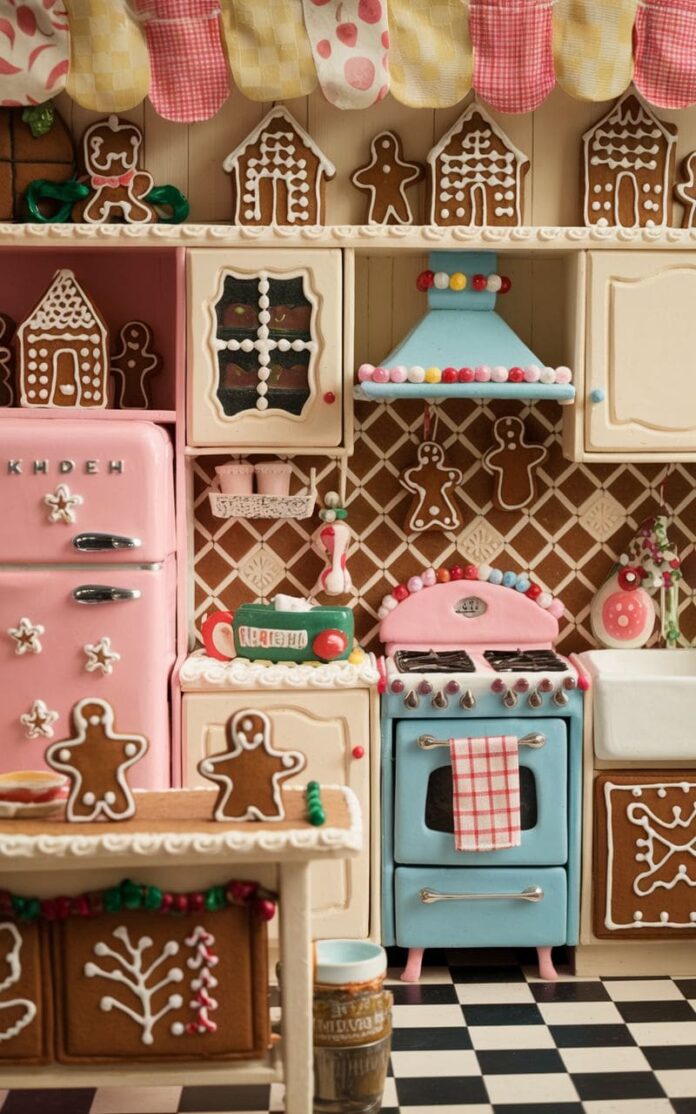 40+ Stunning Gingerbread Kitchen Decor Ideas That Scream Christmas (2025)