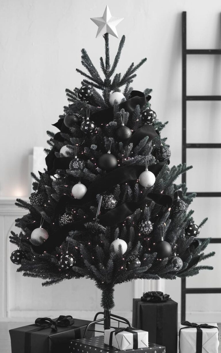 40+ Elegant Black Christmas Tree Ideas You’ll Love This Holiday (2025)