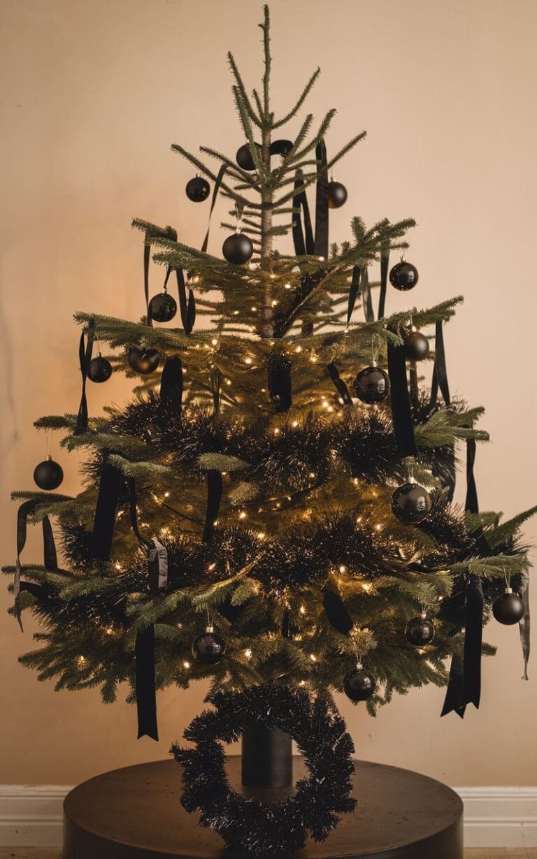40+ Elegant Black Christmas Tree Ideas You’ll Love This Holiday (2025)