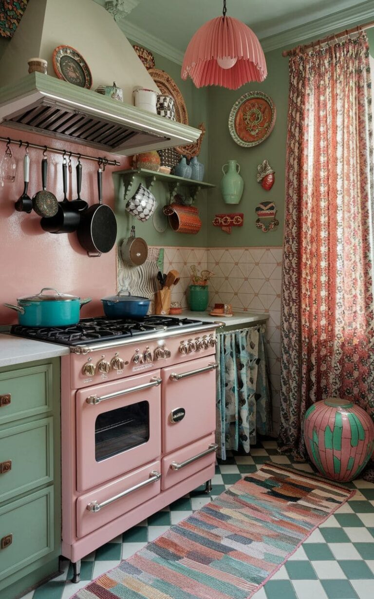 50+ Playful Kitschy Kitchen Ideas That Bring Fun to Cooking (2025)