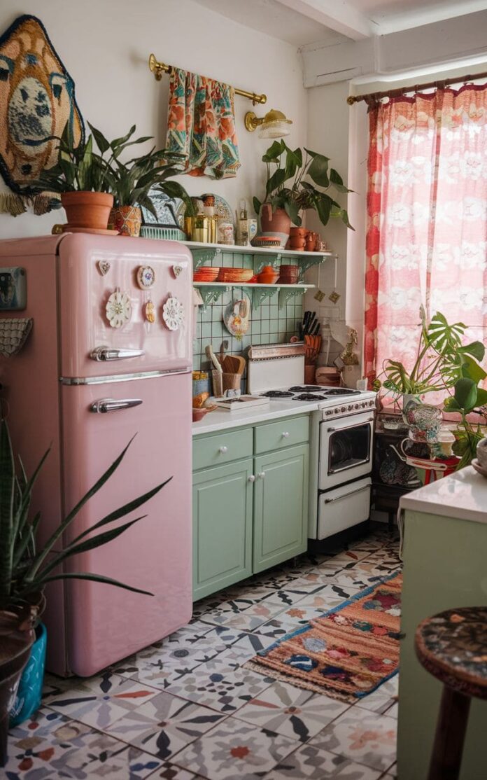 50+ Playful Kitschy Kitchen Ideas That Bring Fun to Cooking (2025)