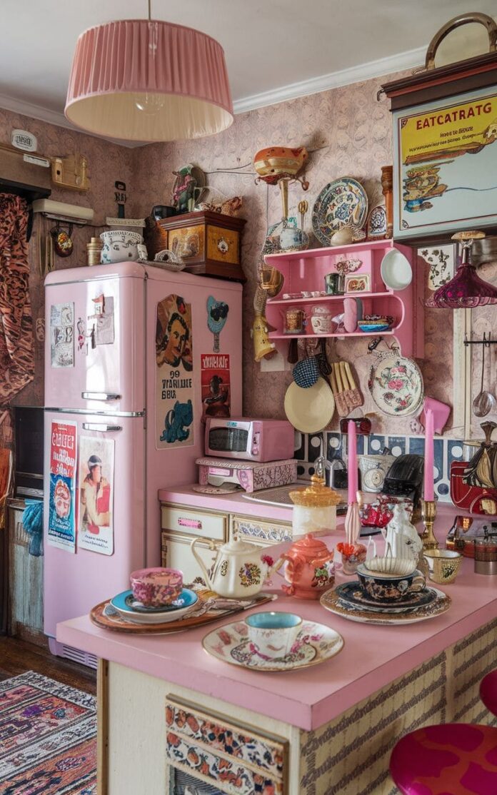 50+ Playful Kitschy Kitchen Ideas That Bring Fun to Cooking (2025)