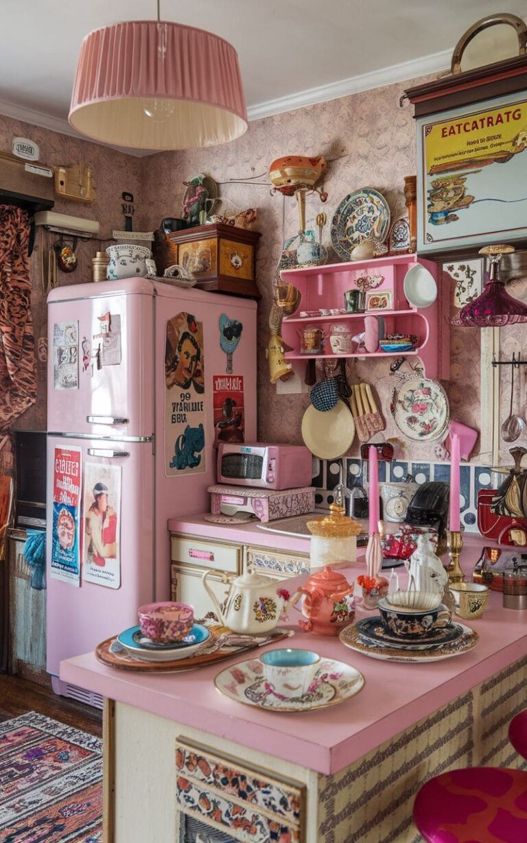 50+ Playful Kitschy Kitchen Ideas That Bring Fun to Cooking (2025)
