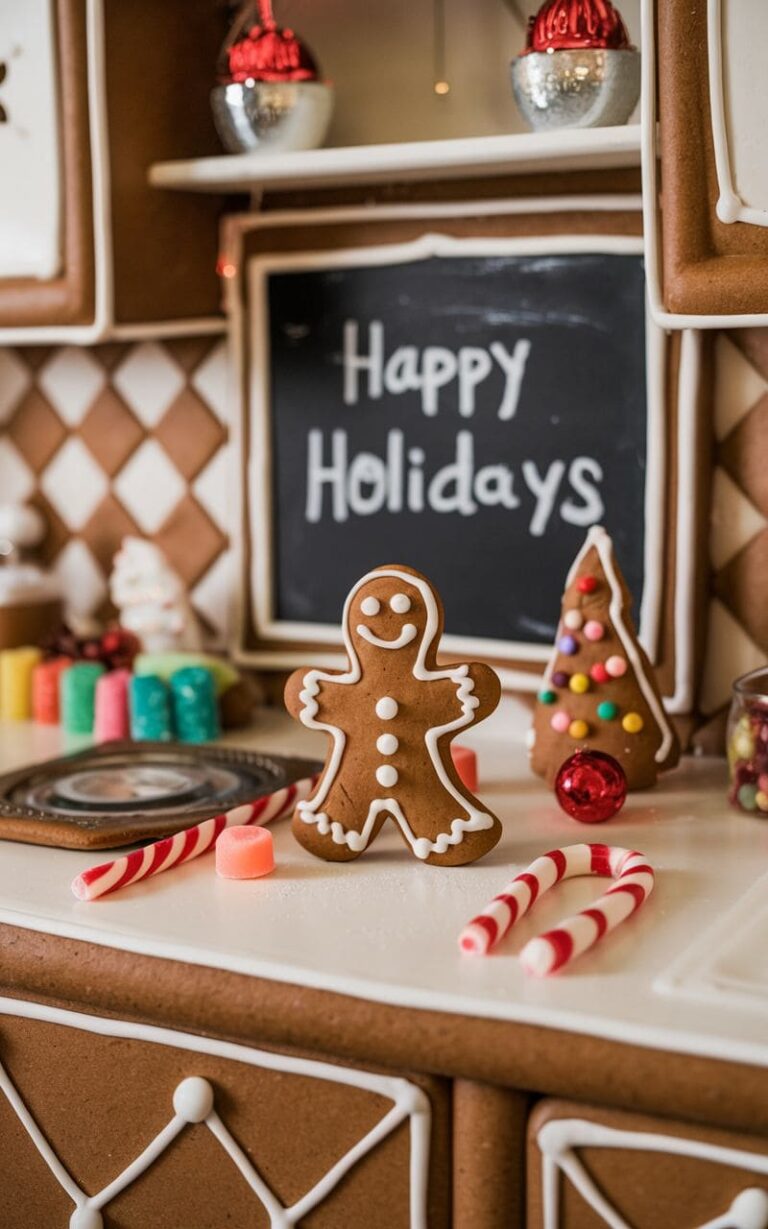 40+ Stunning Gingerbread Kitchen Decor Ideas That Scream Christmas (2025)