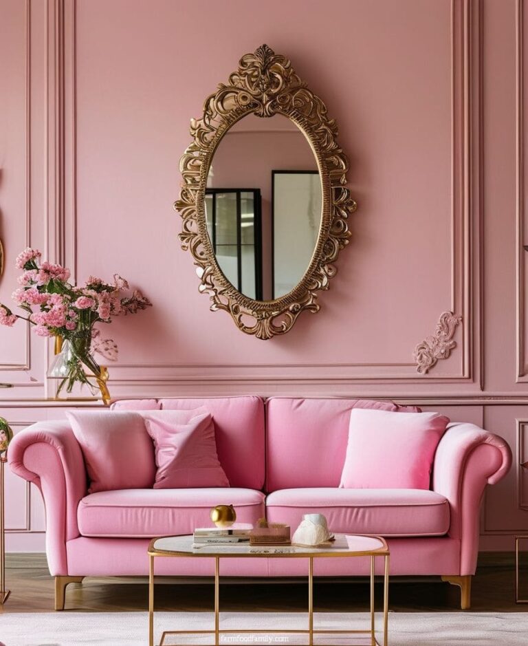 60+ Chic Pink Couch Living Room Ideas for a Stylish Makeover (2025)