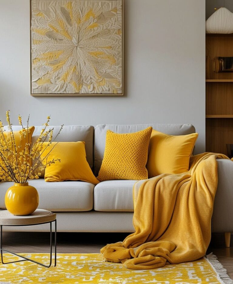 60+ Trendy Yellow Living Room Decor Ideas That Exude Personality (2026)