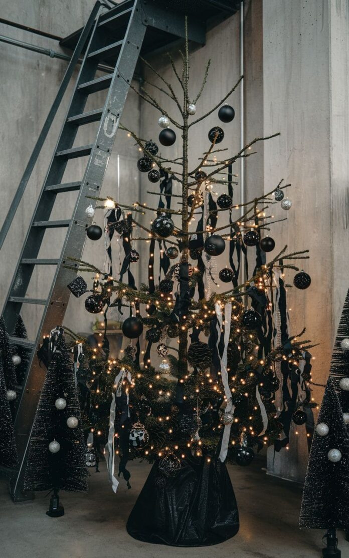 40+ Elegant Black Christmas Tree Ideas You’ll Love This Holiday (2025)