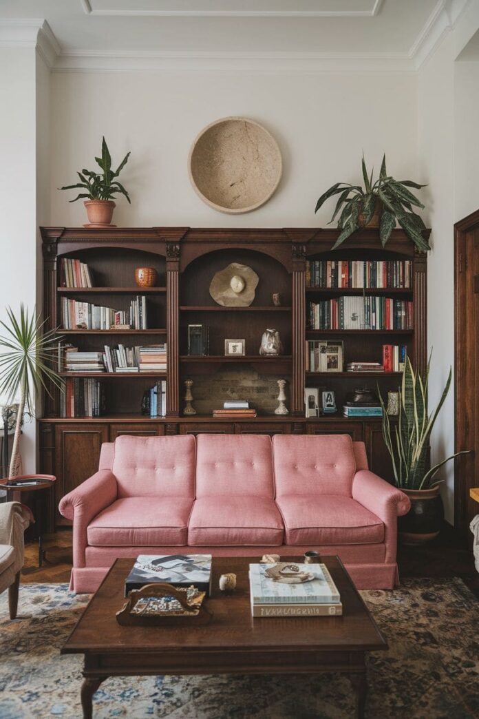 60+ Chic Pink Couch Living Room Ideas for a Stylish Makeover (2025)