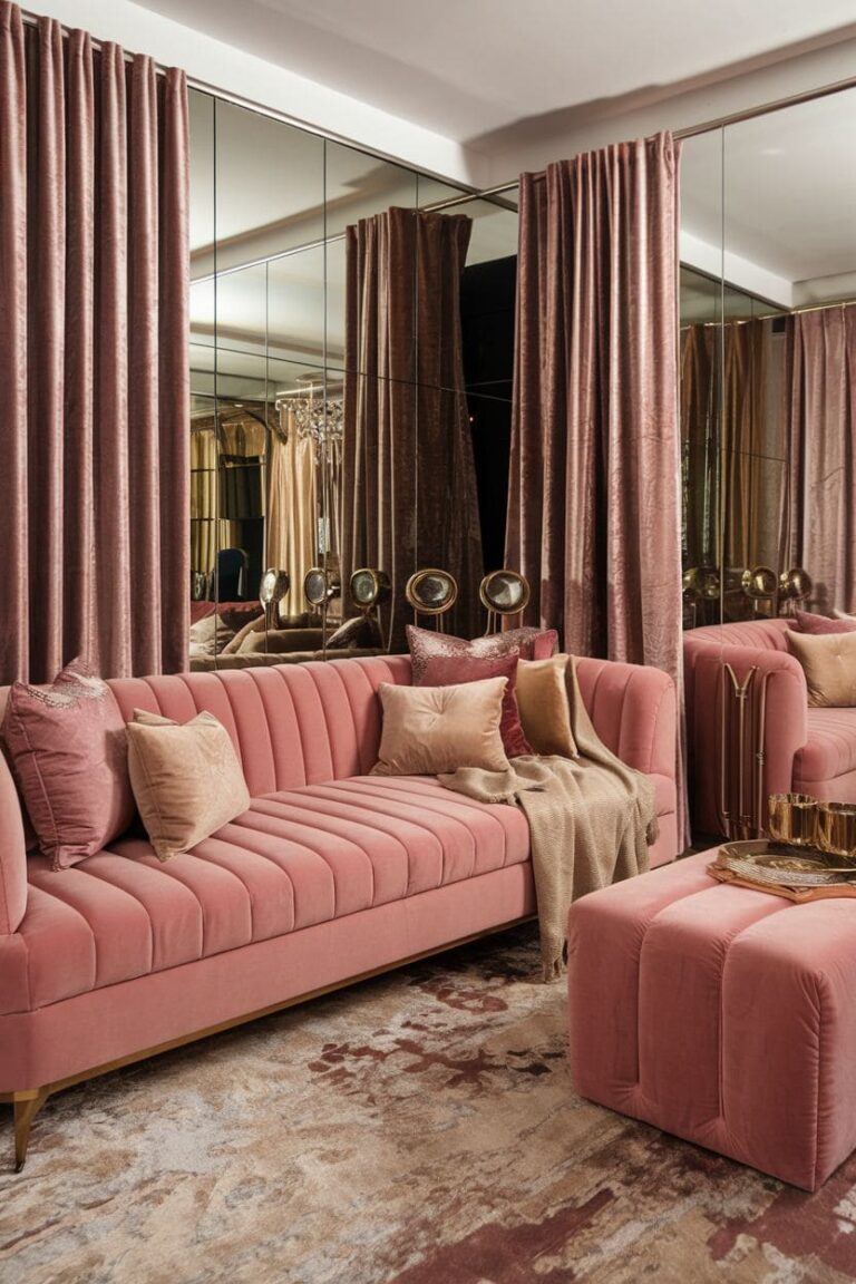 60+ Chic Pink Couch Living Room Ideas for a Stylish Makeover (2025)