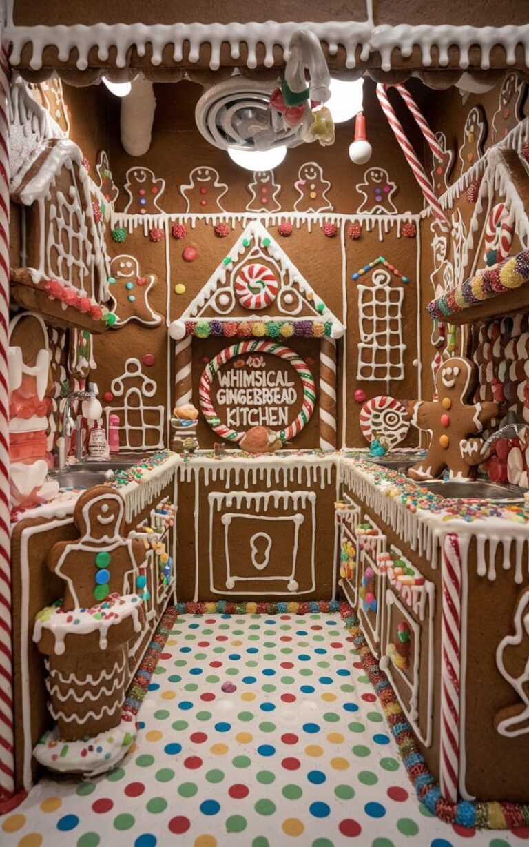 40+ Stunning Gingerbread Kitchen Decor Ideas That Scream Christmas (2025)