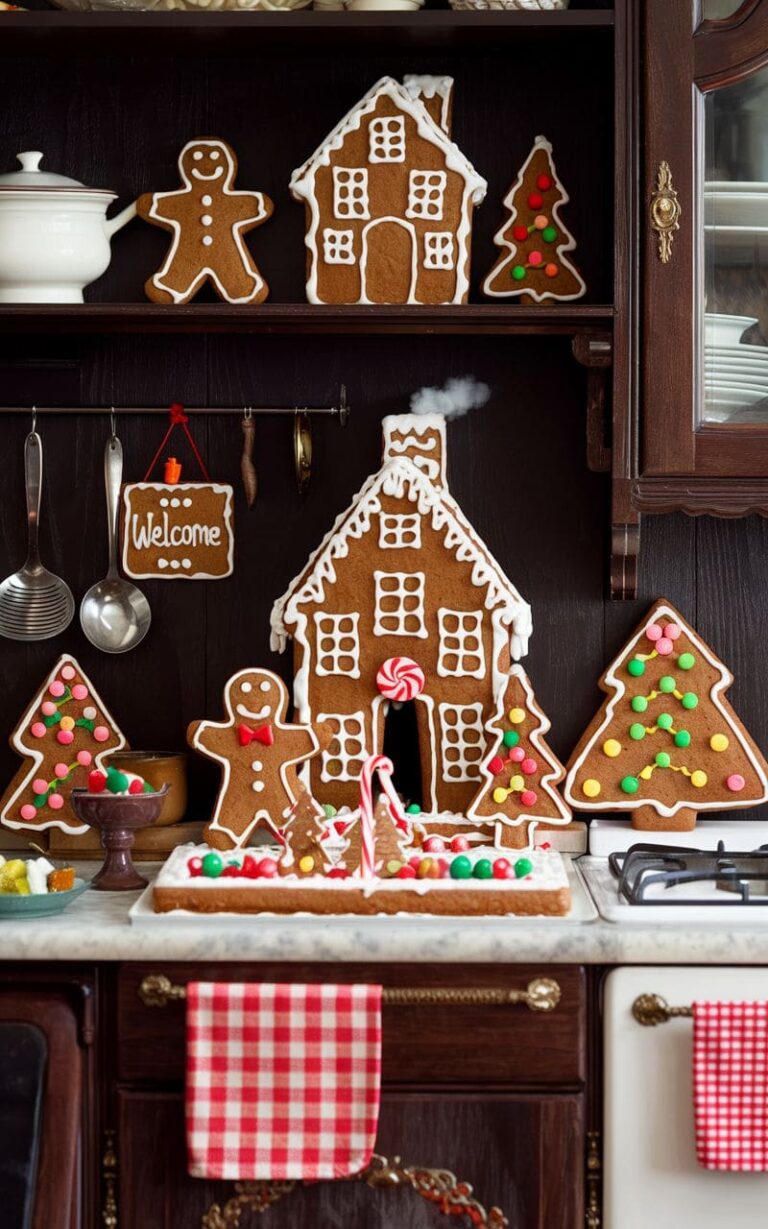 40+ Stunning Gingerbread Kitchen Decor Ideas That Scream Christmas (2025)