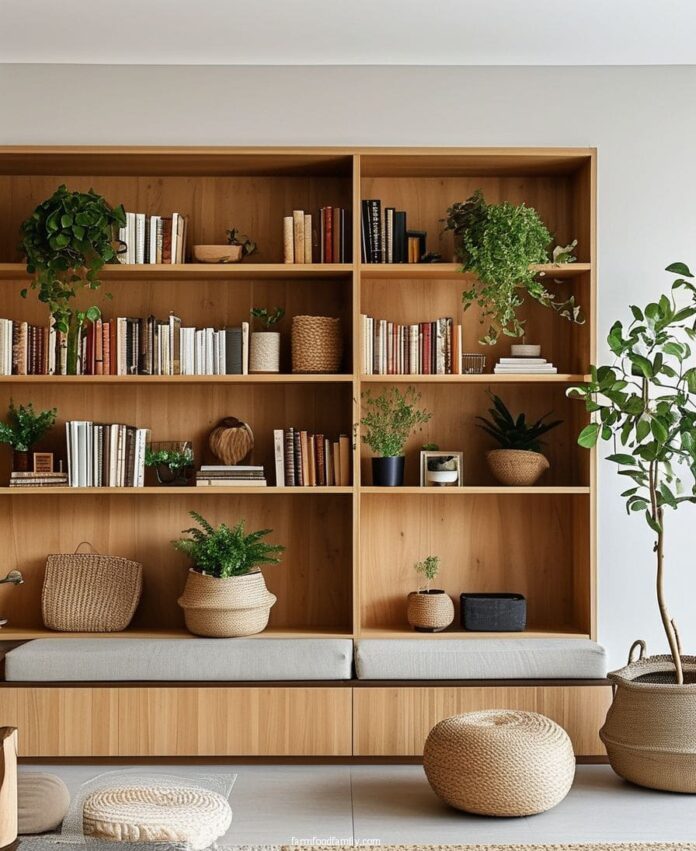 80+ Practical Built-In Shelves That Instantly Upgrade Your Living Room ...
