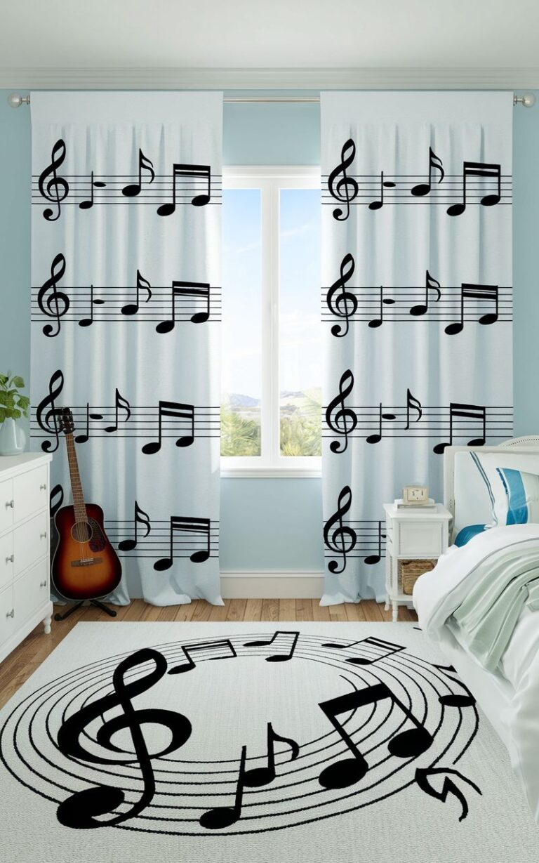 40+ Brilliant Music Themed Bedroom Ideas to Transform Your Space into a ...