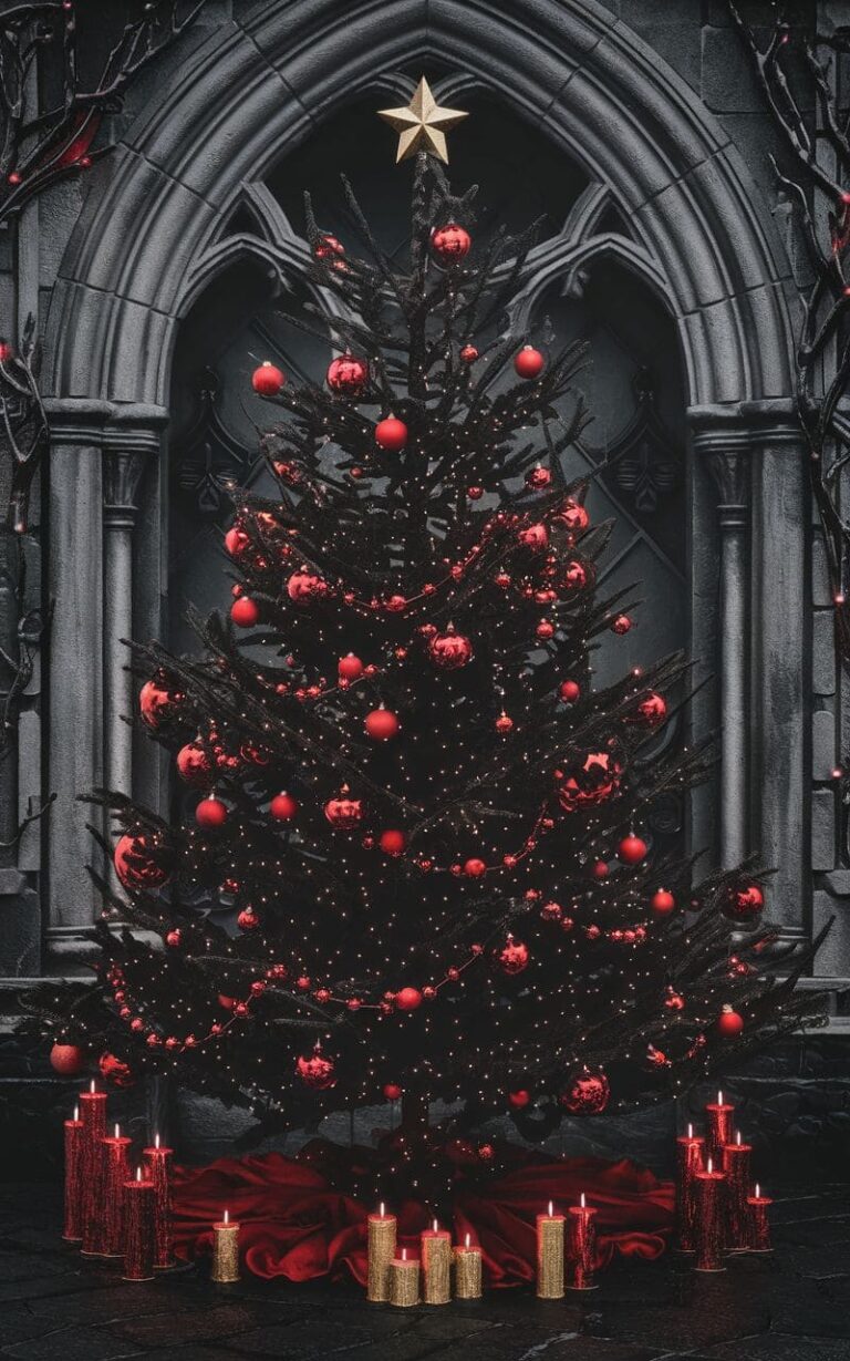 40+ Elegant Black Christmas Tree Ideas You’ll Love This Holiday (2025)