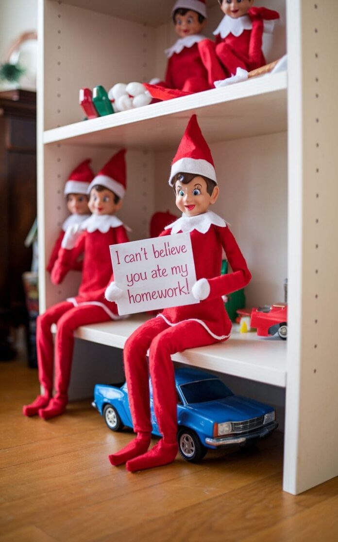 30+ Smart and Quirky Elf on the Shelf Ideas for Older Kids to Try This ...