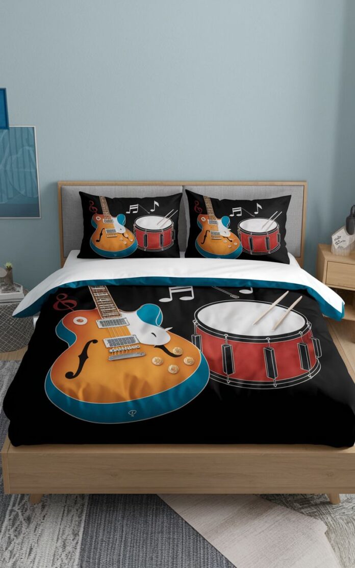 40+ Brilliant Music Themed Bedroom Ideas to Transform Your Space into a ...
