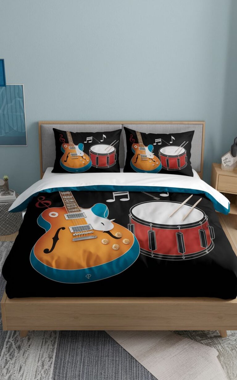 40+ Brilliant Music Themed Bedroom Ideas to Transform Your Space into a ...