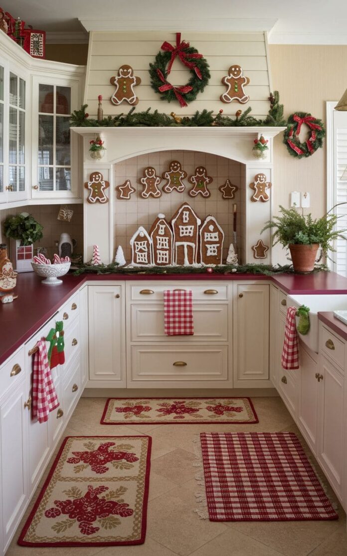 40+ Stunning Gingerbread Kitchen Decor Ideas That Scream Christmas (2025)
