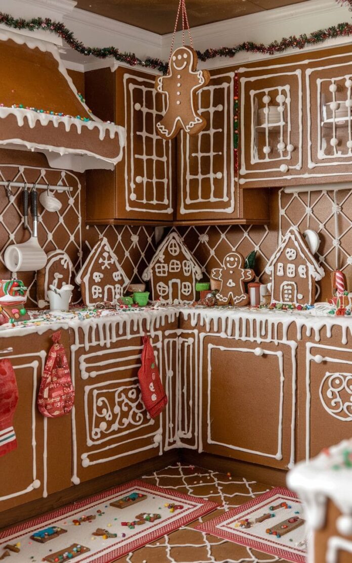 40+ Stunning Gingerbread Kitchen Decor Ideas That Scream Christmas (2025)