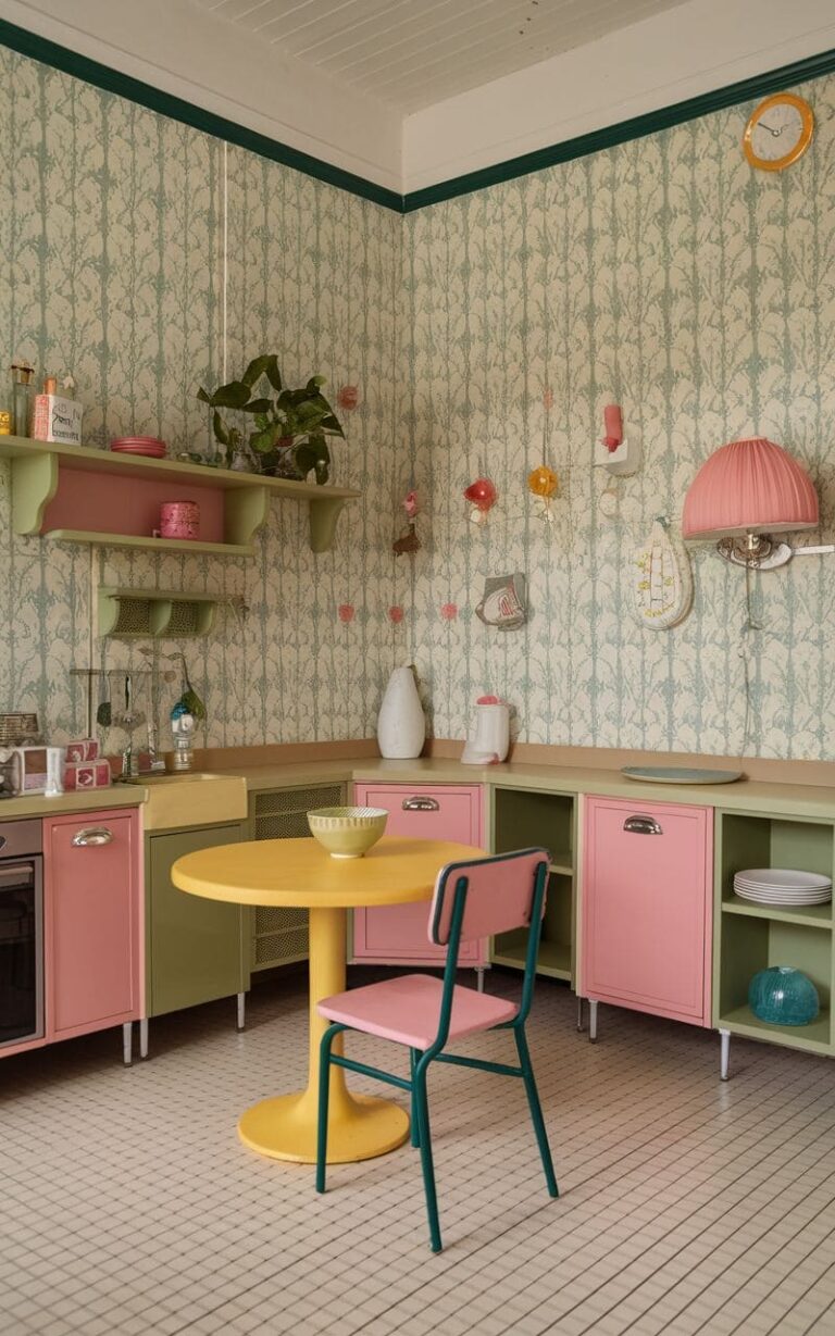50+ Playful Kitschy Kitchen Ideas That Bring Fun to Cooking (2025)