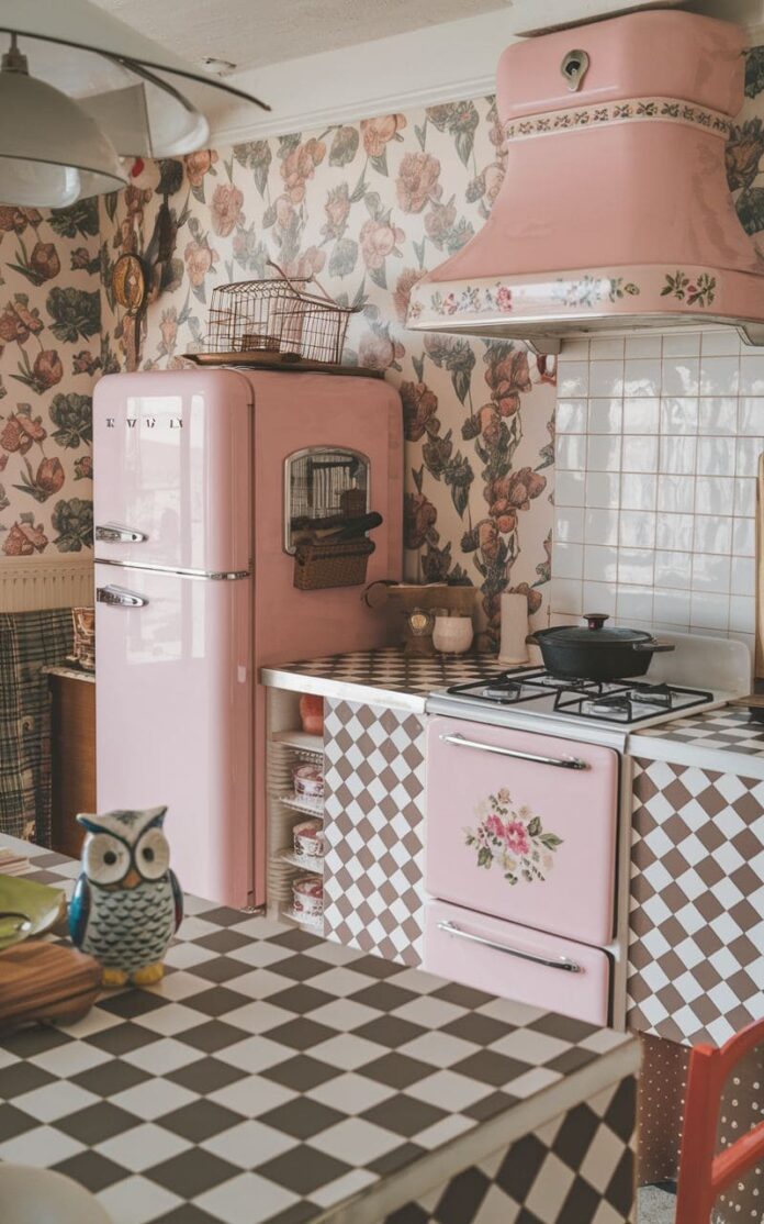 50+ Playful Kitschy Kitchen Ideas That Bring Fun to Cooking (2025)
