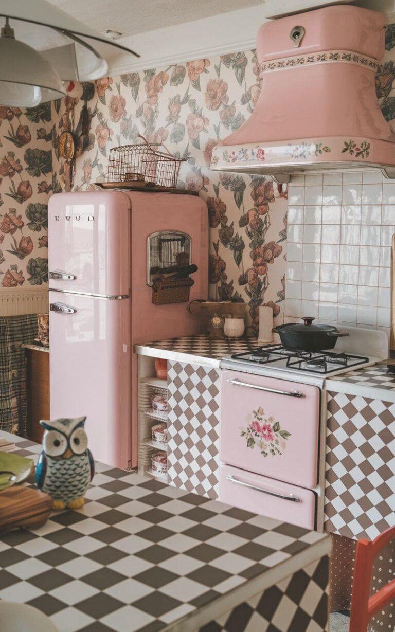50+ Playful Kitschy Kitchen Ideas That Bring Fun to Cooking (2025)