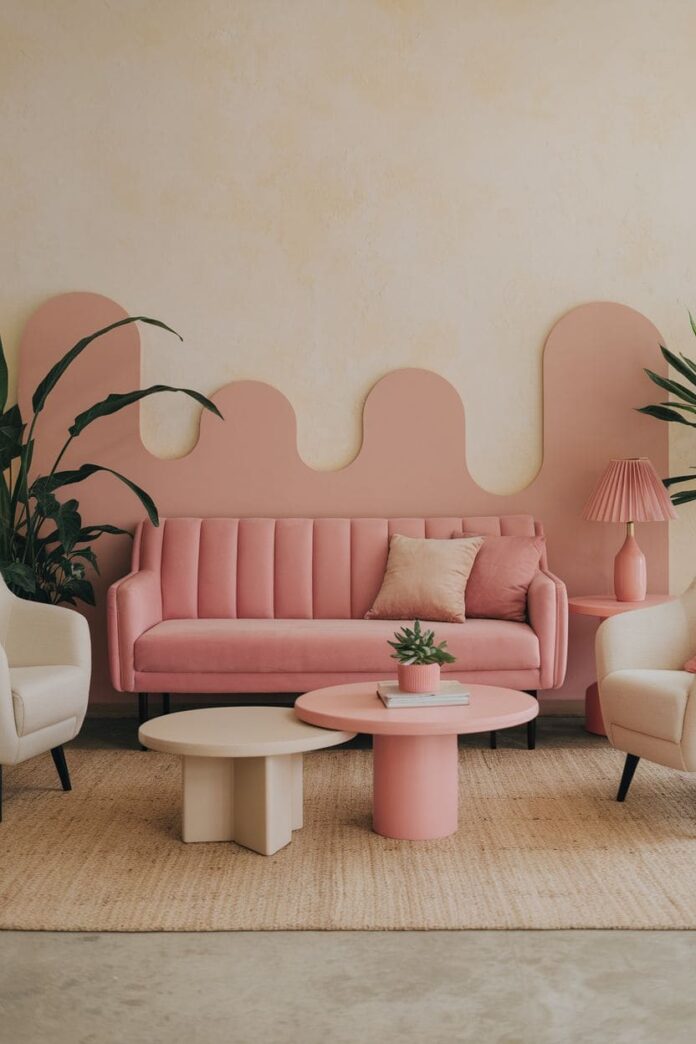 60+ Chic Pink Couch Living Room Ideas for a Stylish Makeover (2025)