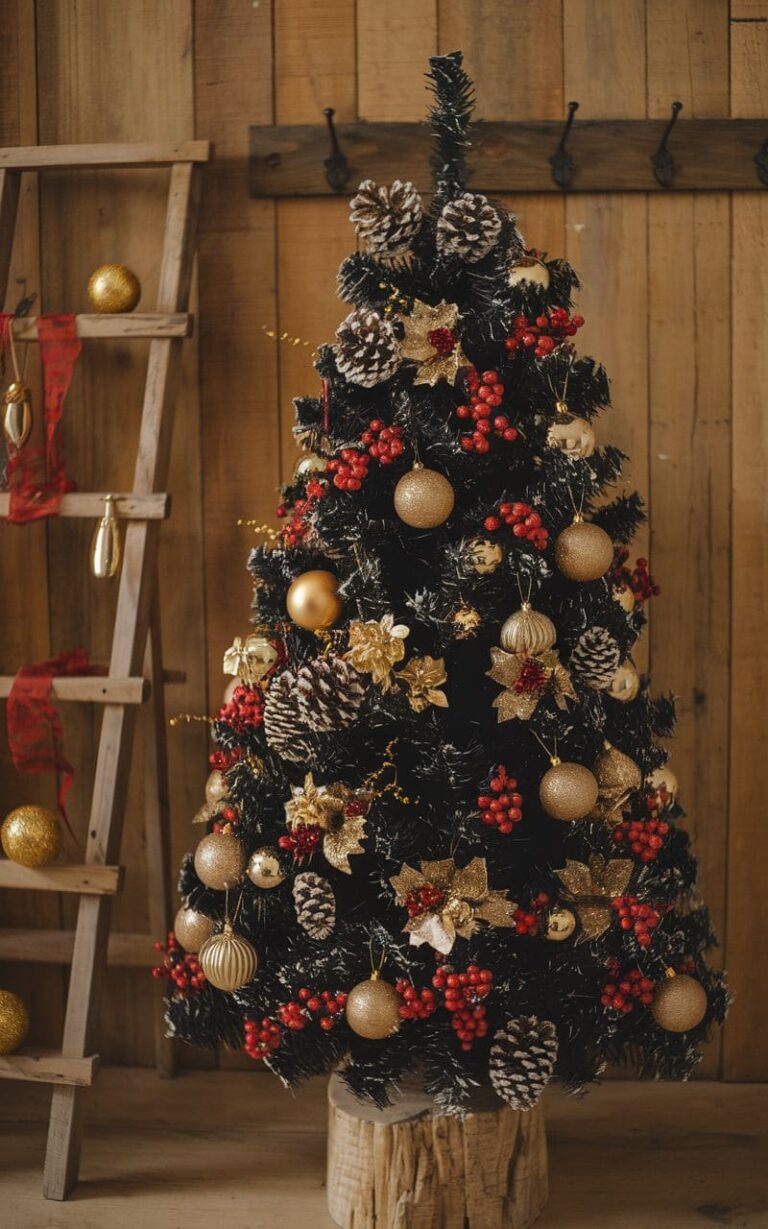 40+ Elegant Black Christmas Tree Ideas You’ll Love This Holiday (2025)