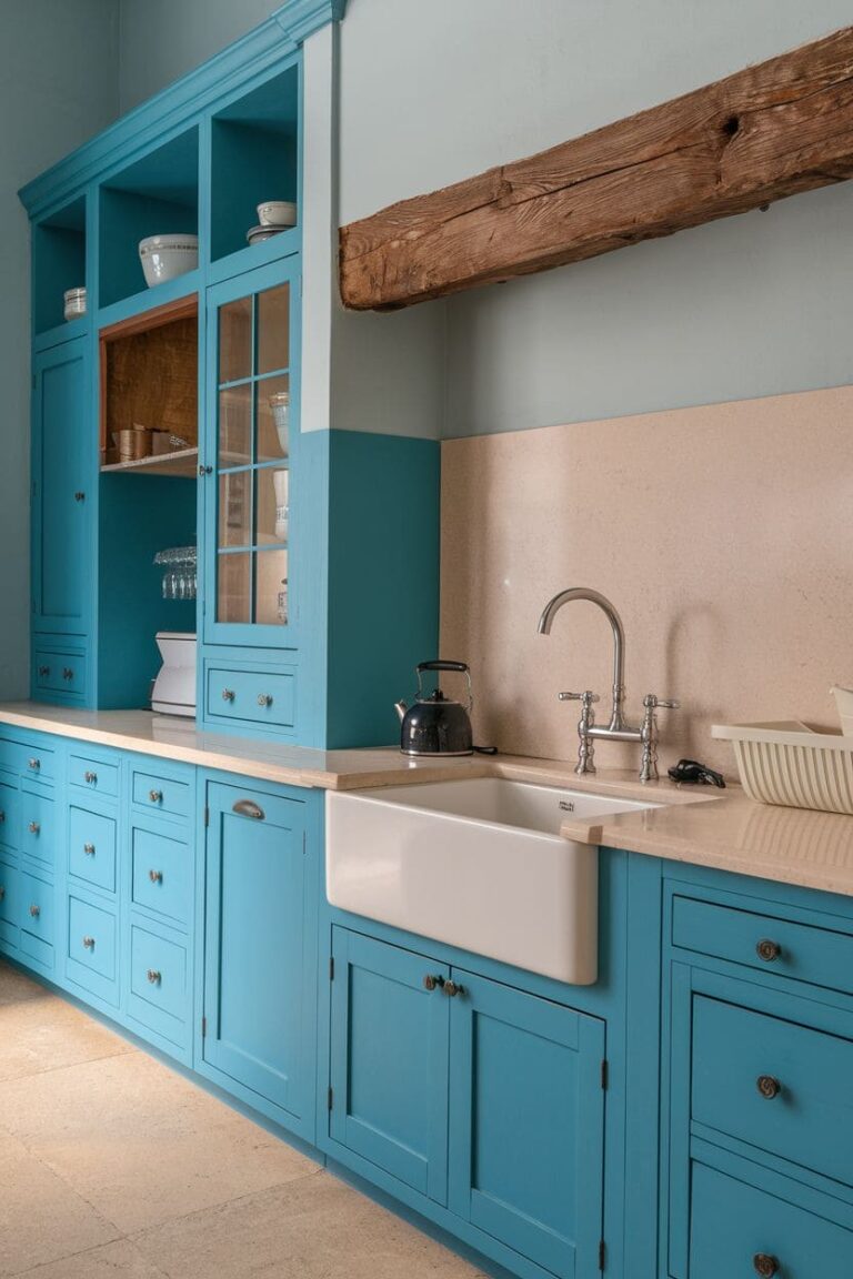 60+ Bold Blue Kitchen Cabinet Ideas for a Modern Makeover (2025)