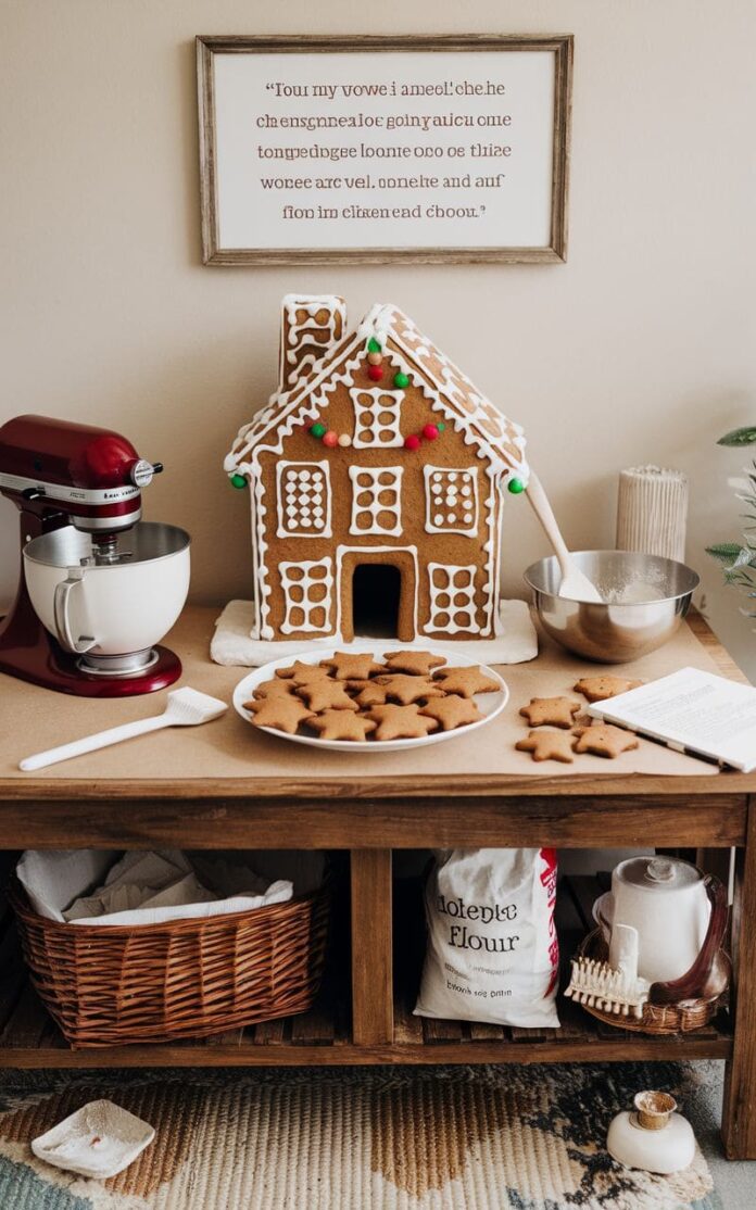 40+ Stunning Gingerbread Kitchen Decor Ideas That Scream Christmas (2025)