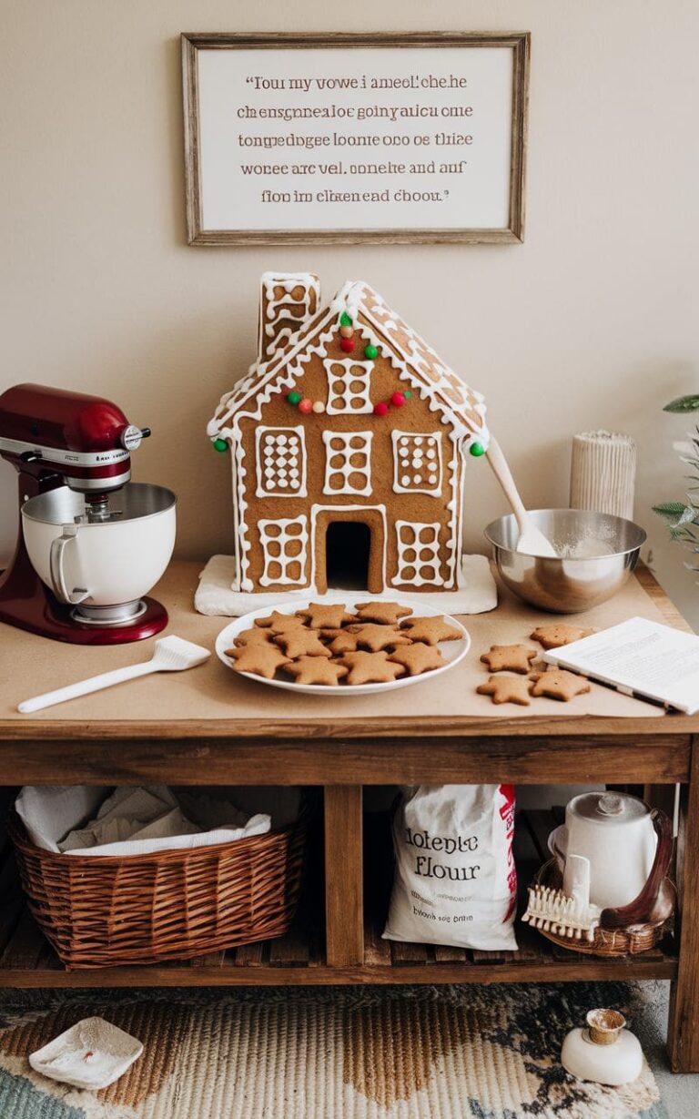 40+ Stunning Gingerbread Kitchen Decor Ideas That Scream Christmas (2025)