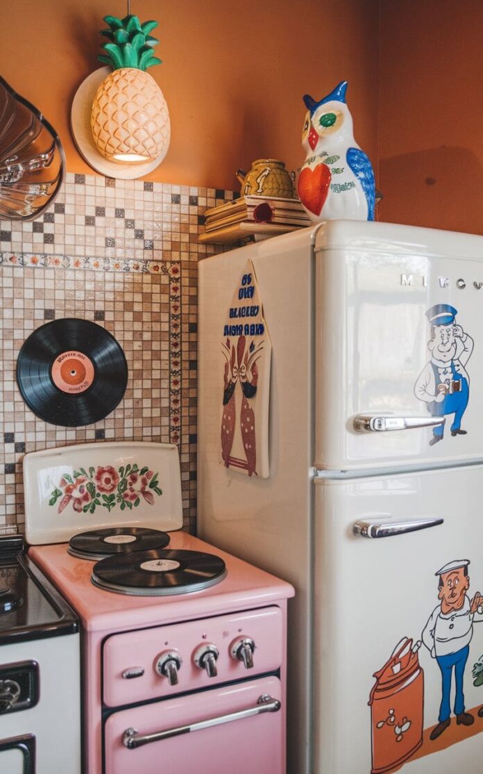 50+ Playful Kitschy Kitchen Ideas That Bring Fun to Cooking (2025)