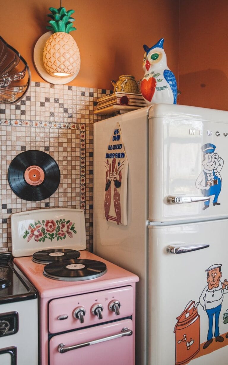 50+ Playful Kitschy Kitchen Ideas That Bring Fun to Cooking (2025)