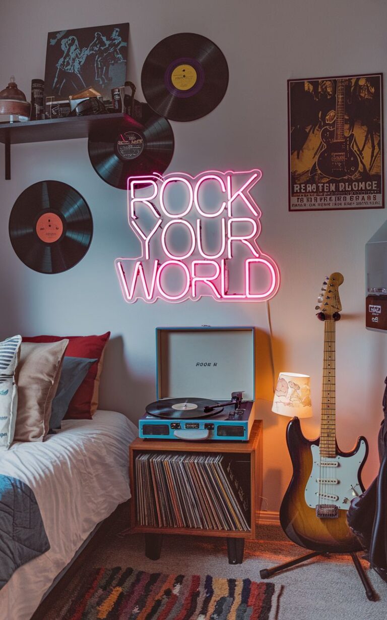 40+ Brilliant Music Themed Bedroom Ideas to Transform Your Space into a ...