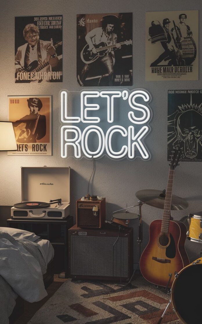 40+ Brilliant Music Themed Bedroom Ideas to Transform Your Space into a ...