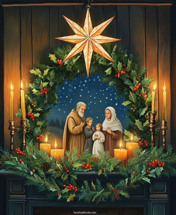 40+ Stunning Nativity Set Display Ideas for a Festive Home This Season ...