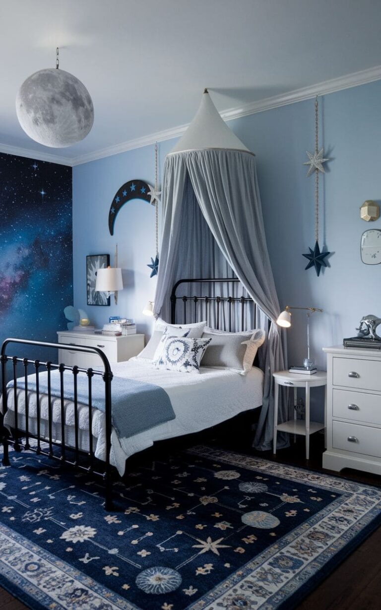 40+ Whimsical Celestial Bedroom Ideas That Spark Creativity (2026)