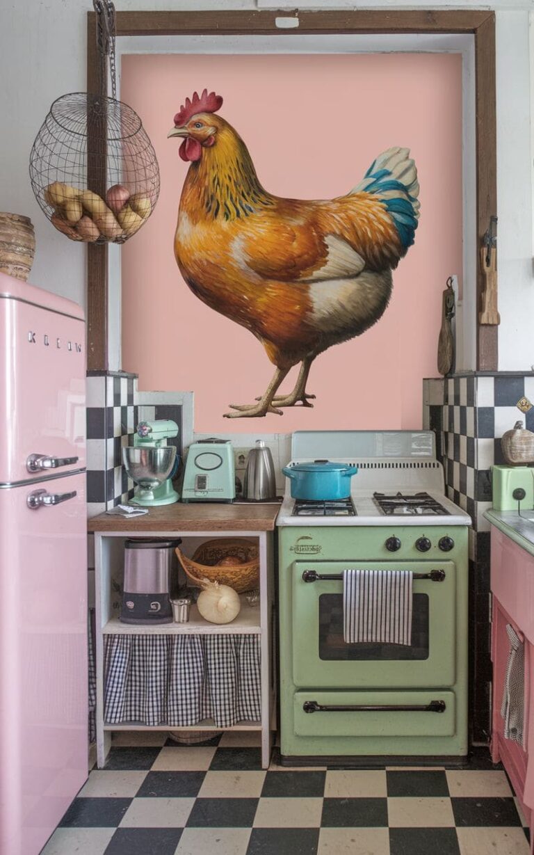 50+ Playful Kitschy Kitchen Ideas That Bring Fun to Cooking (2025)