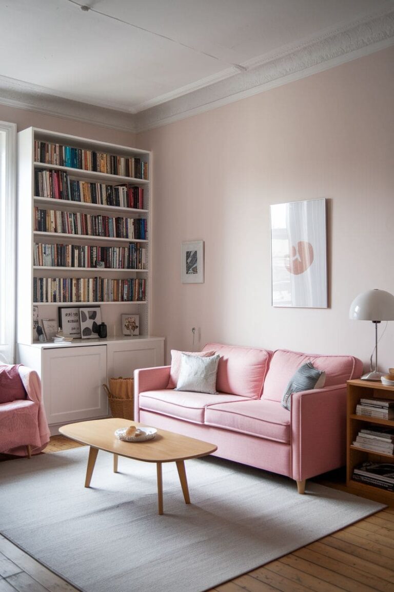 60+ Chic Pink Couch Living Room Ideas for a Stylish Makeover (2025)