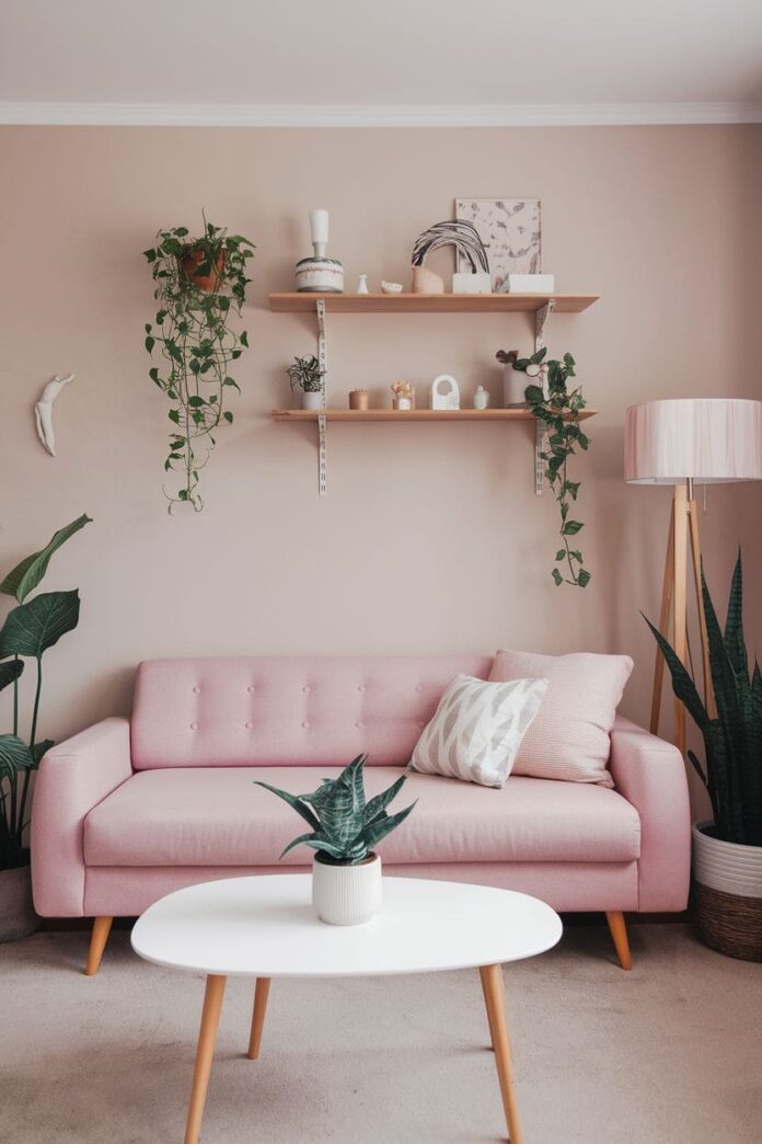 60+ Chic Pink Couch Living Room Ideas for a Stylish Makeover (2025)